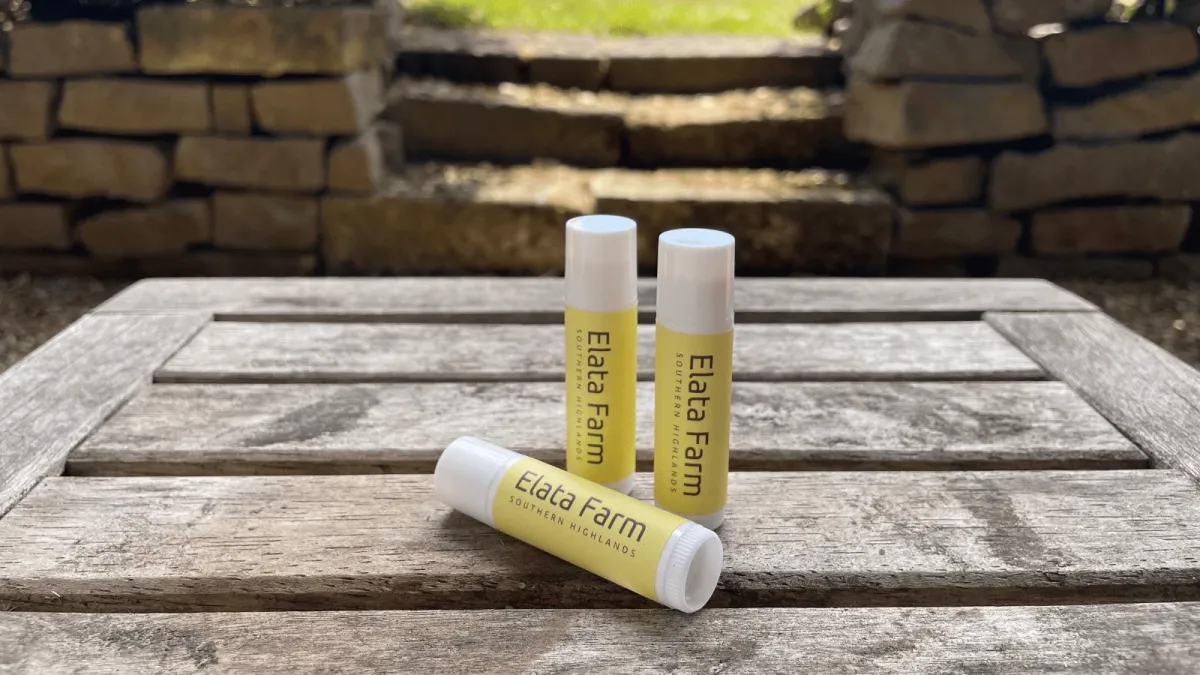 Raw Honey and Beeswax Lip Balm